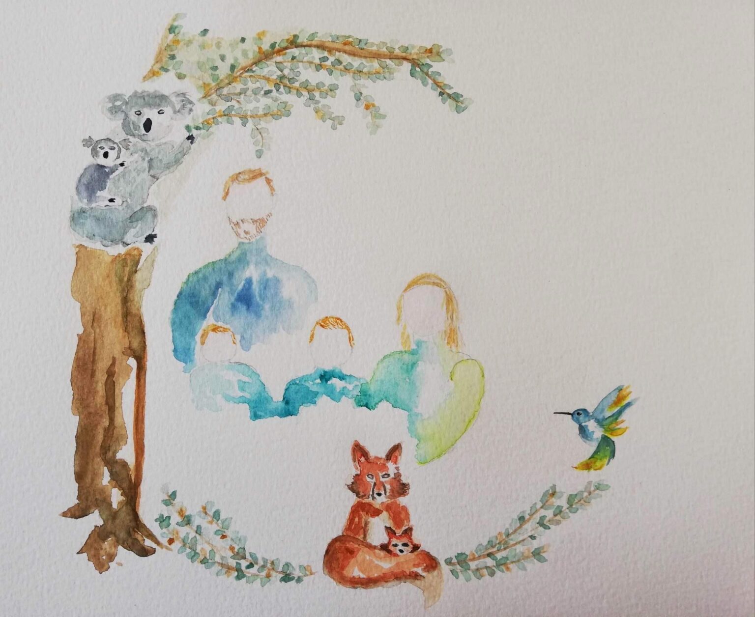 Portrait de famille - Fait2mains